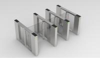 China Fast Speed Stainless Steel Swing Barrier Turnstile Gate IP54 Security Turnstile Gate for sale