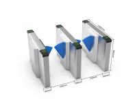 China 900mm Wide Handicapped Pedestrian Turnstile Gate for sale