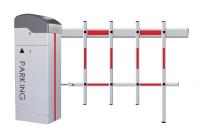 China TAIWEI TW903AC Automatic Boom Barrier Fingerprint/IC Card/QR Code Access Control Brushless Motor IP44 Protection 2-Way Operation for sale