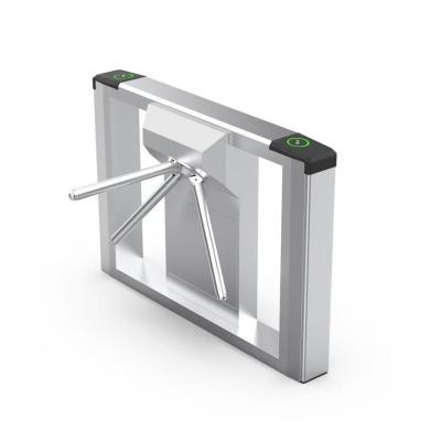 China Dual Motor Fully Automatic Tripod Turnstile Gate Access Control with Face Recognition for sale
