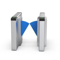 China Automatic Optical Swing Turnstile , Flap Barrier Turnstile Gate With Face Recognition for sale
