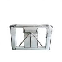 China Custom Pedestrian Entry Three Bar Gate Facial Recognition QR Code IC Card Access Metal IP44 Rotating Door for sale