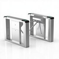 China SUS 304 Stainless Steel Tripod Turnstile Smart Access Control Fingerprint QR Face RFID IC for sale