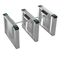 China SUS304 Fully Automatic Tripod Turnstile Gate Face Recognition Access Control System for sale