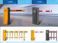 China TAIWEI TW502 Factory Toll Barrier System, Automatic Brushless Motor License Plate Recognition  IP44 Rated 2-Way Operation for sale