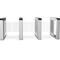 China Infrared Anti Pinch Flap Turnstile Gate IP54 With Free Optical Check for sale