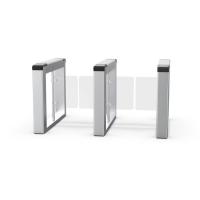 China Servo Mechanism RFID Turnstile Gate , Security Swing Turnstile Gate For Library Stadium for sale