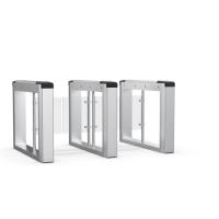 China 304 Stainless Steel Fastlane Speed Gates , RFID Security Counter Swing Turnstile Gate for sale