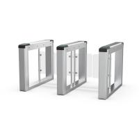 China Stainless Steel Fast Lane Turnstiles Two Way Swing Turnstile Gate Access Control for sale