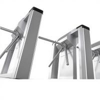China 1400*255*980mm Dual Core Turnstile Gate SUS304 Access Control Face Recognition for sale