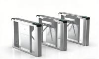 China 1400*255*980mm Dual Core Turnstile Gate SUS304 Access Control Face Recognition for sale