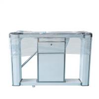 China 1400*255*980mm Single Core Three Roller Gate SUS304 Access Control Multi Factor Authentication for sale