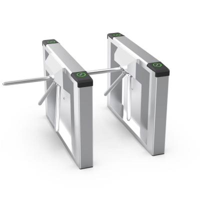 China Low Maintenance Tripod Turnstile Gate SUS 304 Stainless Steel for Gym Access Control for sale