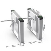 China DC Servo Motor Tripod Turnstile Gate Anti Pinch Anti Tailgating SUS 304 Stainless Steel for sale