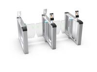 China Gym Access Control System Radio Frequency Identification Fingerprint QR Code Facial Recognition Full-Height Rotating Door for sale