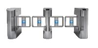 China Gym Access Control System Radio Frequency Identification Fingerprint QR Code Facial Recognition Full-Height Rotating Door for sale