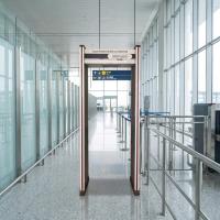 China Six Zone Waterproof Outdoor Turnstile Gate For Airports Stations Hotels Exhibitions for sale