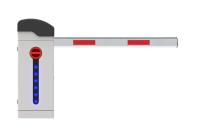 China CE Automatic Gate Barrier Security Parking Plastic Straight Folding Arm Boom Telescopic Barrier for sale