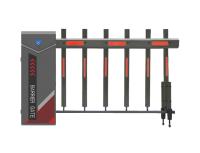 China TAIWEI TW-V6 Remote Control Electric Boom Barrier Gate for Vehicle Access for sale