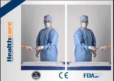 China SBPP Medical Disposable Protective Gowns Ultrasonic Disposable Sterile Gowns CE / ISO for sale