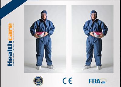 China Medical Surgical Disposable Protective Coveralls PP Non Woven Workwear Uniform for sale