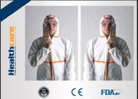 China Lightweight Disposable Protective Coveralls Custom Size With Hood For Painters for sale