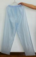 China Non Toxic V Neck Disposable Patient Gowns With Tie Waist Blue / Green / White Color for sale