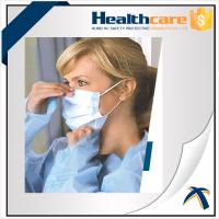 China Non Woven Disposable Mouth Mask With Elastic Ear Loop For Dental Single Use for sale