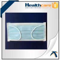 China Hospital Face Mask Surgical Disposable 3 Ply With ISO 13485 / ISO 9001 Approved for sale