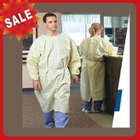 China Colorful Disposable Isolation Gowns PP Surgical Wear 110x137CM With Elastic Cuff for sale