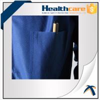 China OEM Sterile Disposable Visitor Coats With Buttons , Disposable Hospital Scrubs  for sale