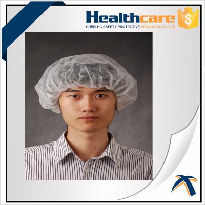 China OEM Clip Disposable Head Cap Dustproof , Surgical Operating Room Scrub Hats  for sale