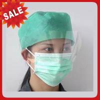 China Free Sample Disposable Head Cap Straight Barrel , Surgical Disposable Hats for sale