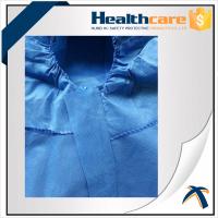 China Blue PP / SMS Disposable Protective Gowns Scrub Suit Lightweight S-5XL Size for sale