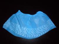 China Non Skid Disposable Shoe Covers / Medical Booties Shoe Covers Breathable 35gsm for sale