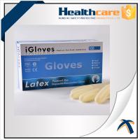 China Medical Disposable Hand Gloves , Disposable Latex Gloves M L XL Size for sale