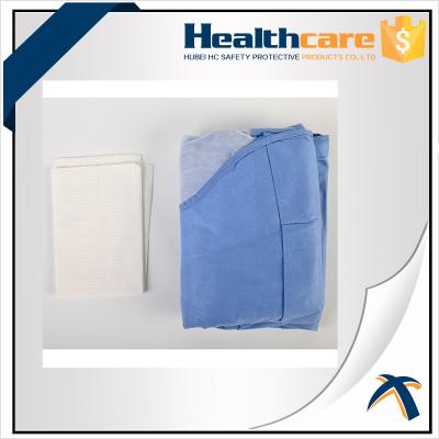 China 45gsm Disposable Surgical Packs Knee Arthroscopy Drape EO Gas Sterile for sale