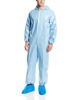 China Unisex Disposable Plastic Body Suit Protective Clothing Fluid Resistant S-3XL for sale
