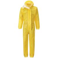China Waterproof Disposable Protective Coveralls With PP+PE Microporous Material for sale