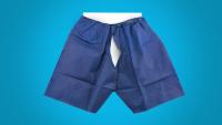 China Soft Nonwoven Colonoscopy Disposable Patient Exam Gowns With Hook And Loop for sale