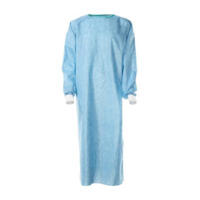 China S - 3XL Disposable Sms Surgical Gown Round Neck Long Sleeve for sale