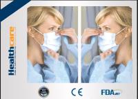 China Disposable Sterile Surgical Masks , Face Mask Medical Use For Mouth Protection for sale