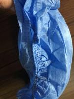 China Colorful Disposable Head Cap SMS Blue OT Cap With Or Without Peak With Elastic In Back for sale