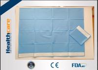 China SMS Single Plain Disposable Surgical Drapes , Comfortable Medical Drapes for sale