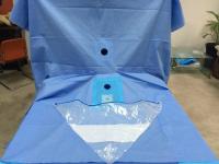 China Blue Disposable Surgical Drapes , Disposable Patient Drapes With EO Sterile for sale
