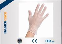 China One Time 4.5g Clear Vinyl Gloves Powder Free Latex Free Disposable Gloves Food Grade for sale