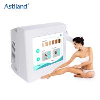 China 15 Inch Touch Screen Sapphire Laser Hair Removal Machine With Customized White/Color Zinc Hob for sale