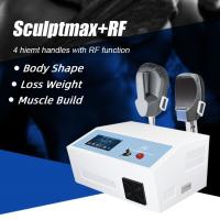 China Portable RF EMS SCULPTING Machine Sculpt Body And Build Muscle Without Exercise for sale