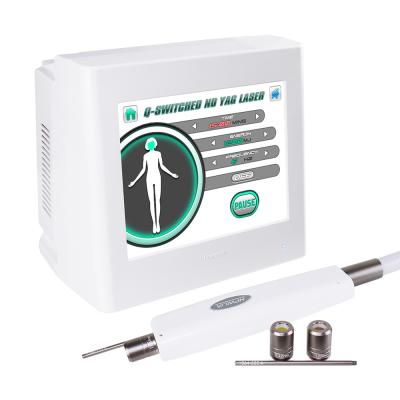 China Q Switched ND Yag Laser Pigment Removal Machine 532nm 1064nm for sale