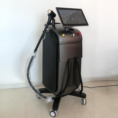 China 755/1064/808nm Painless Freezing Laser Hair Removal Machine 10 Inch Touch Screen for sale